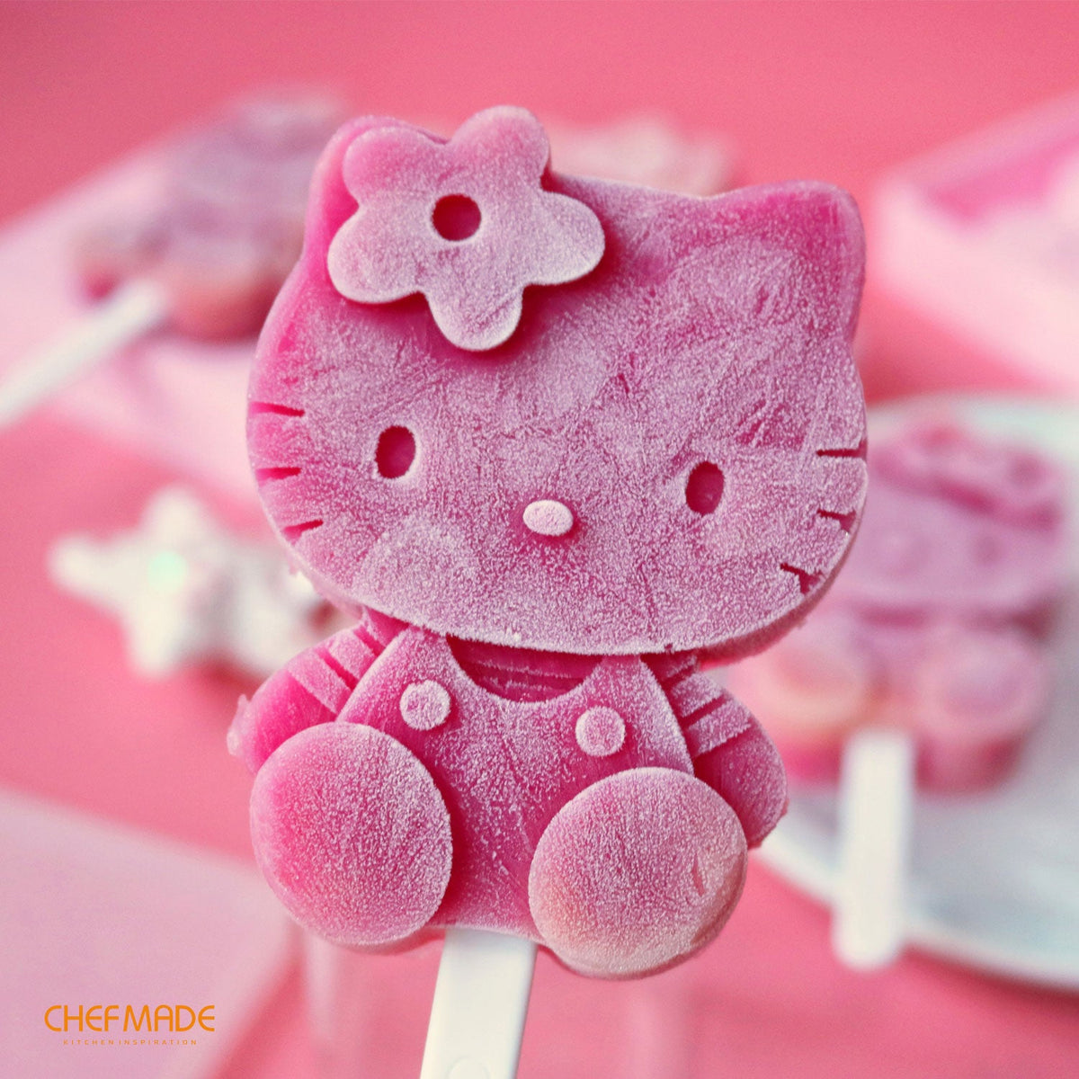 Popsicle Mold (Hello Kitty) - 瑞輝食品原料餐飲設備/台灣CHEFMADE學廚烘焙器具