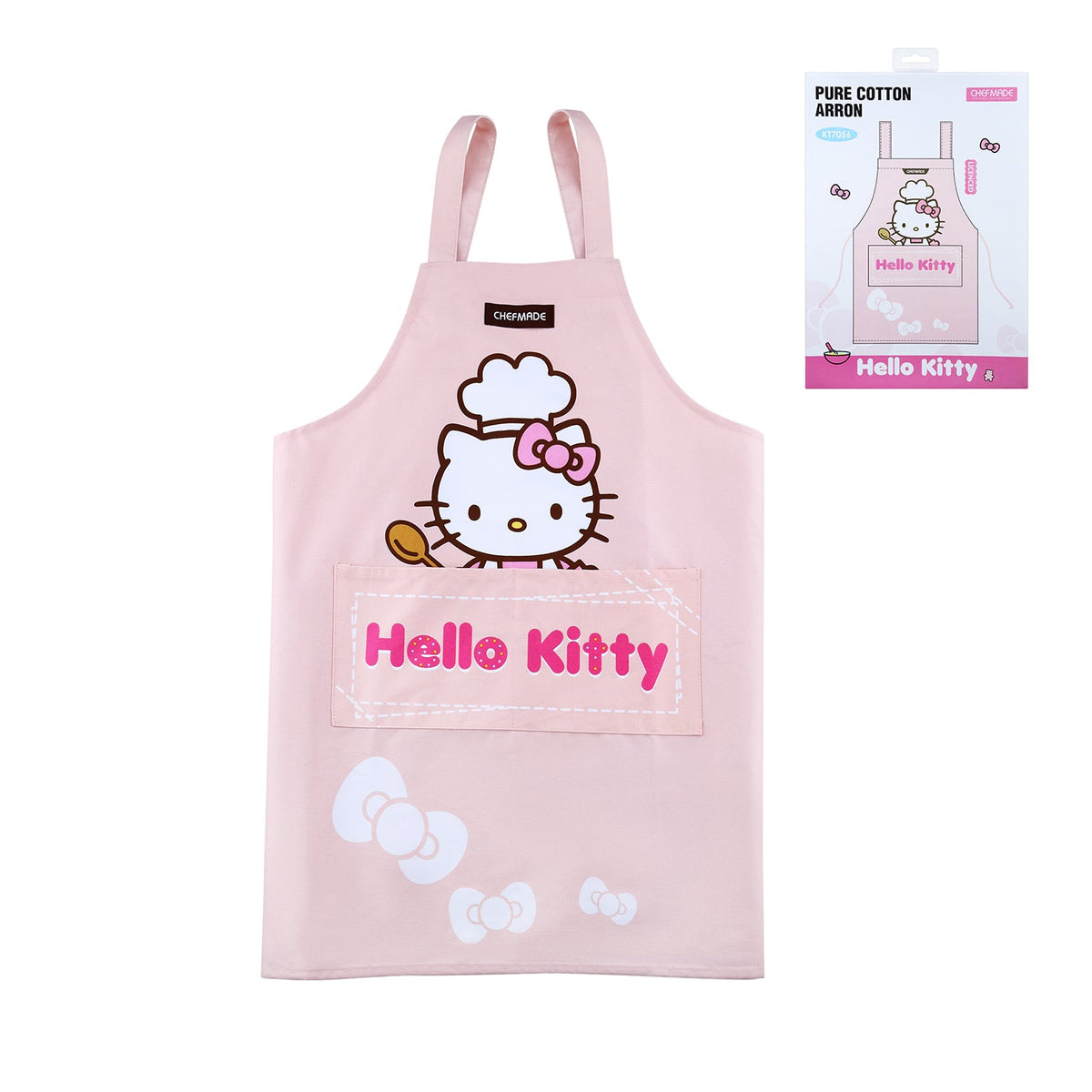 Chefmade學廚KT7056正版Hello kitty純棉圍裙Hello Kitty Chef Apron - 瑞輝食品原料餐飲設備/台灣 ...